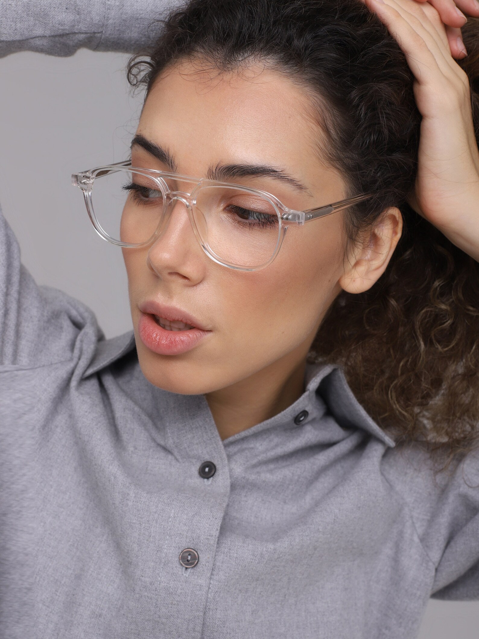 Oversized Glasses Frames Women Men With Fake or Prescription - Etsy