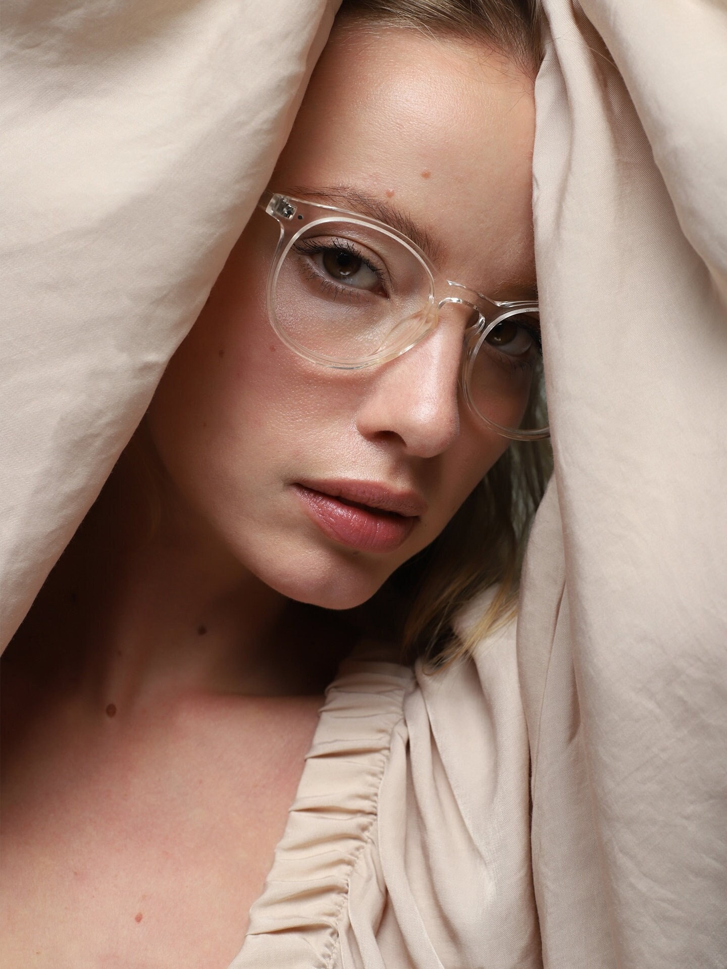 Clear Round Eyeglasses Frames: Women's Spectacles, Blue Light Blocking ...