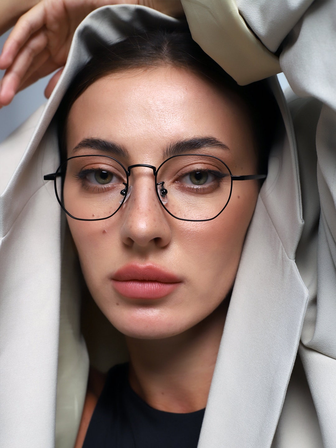 Octagonal Glasses With Lenses (prescription or Non Prescription Anti ...