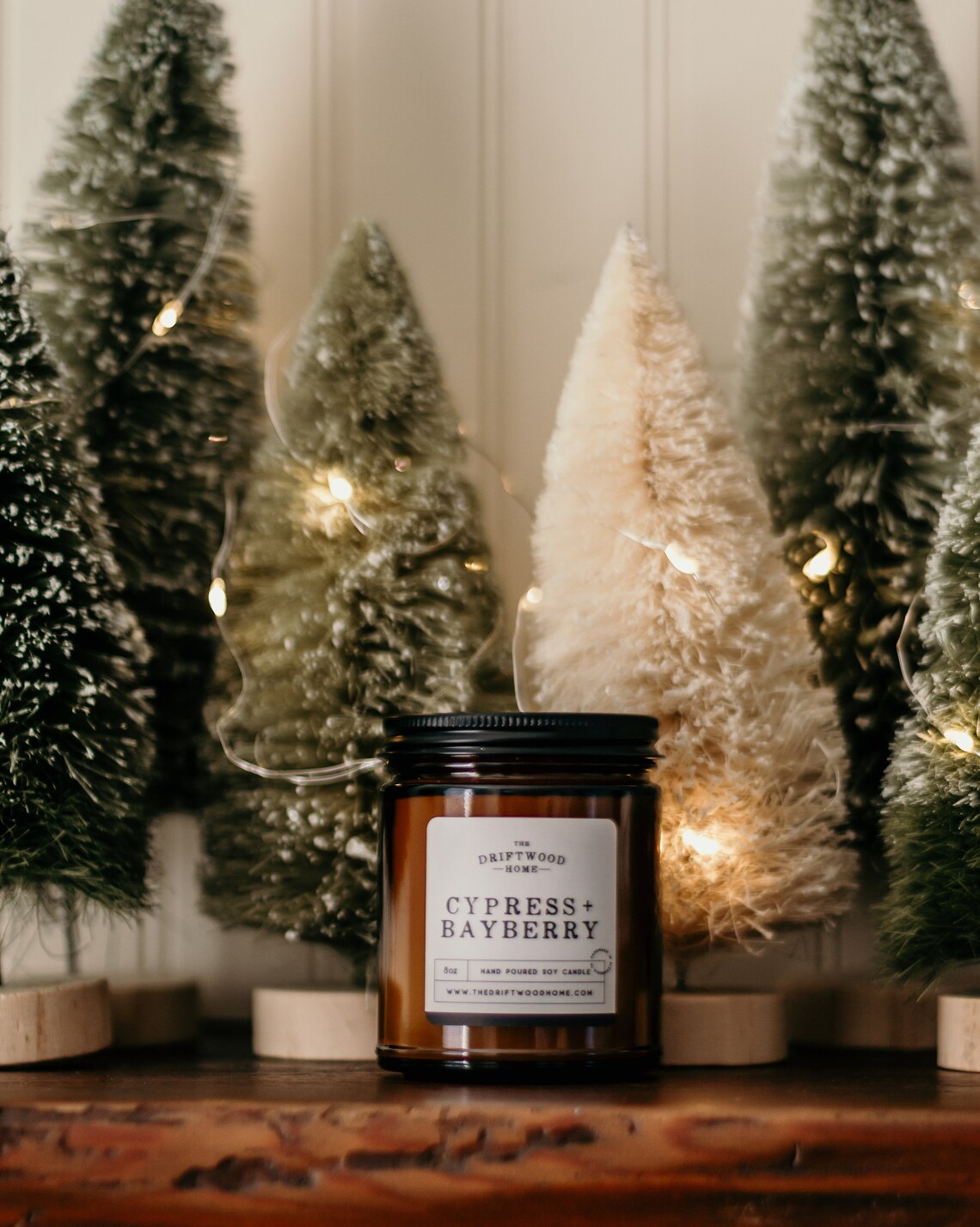 Holiday Soy Candles - "cypress and Bayberry" Winter Holiday Candles ...