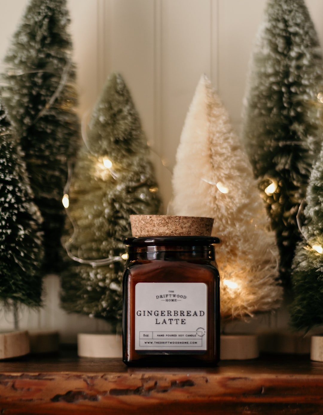 Holiday Winter Soy Candles -"gingerbread Latte" Winter Holiday Candles ...