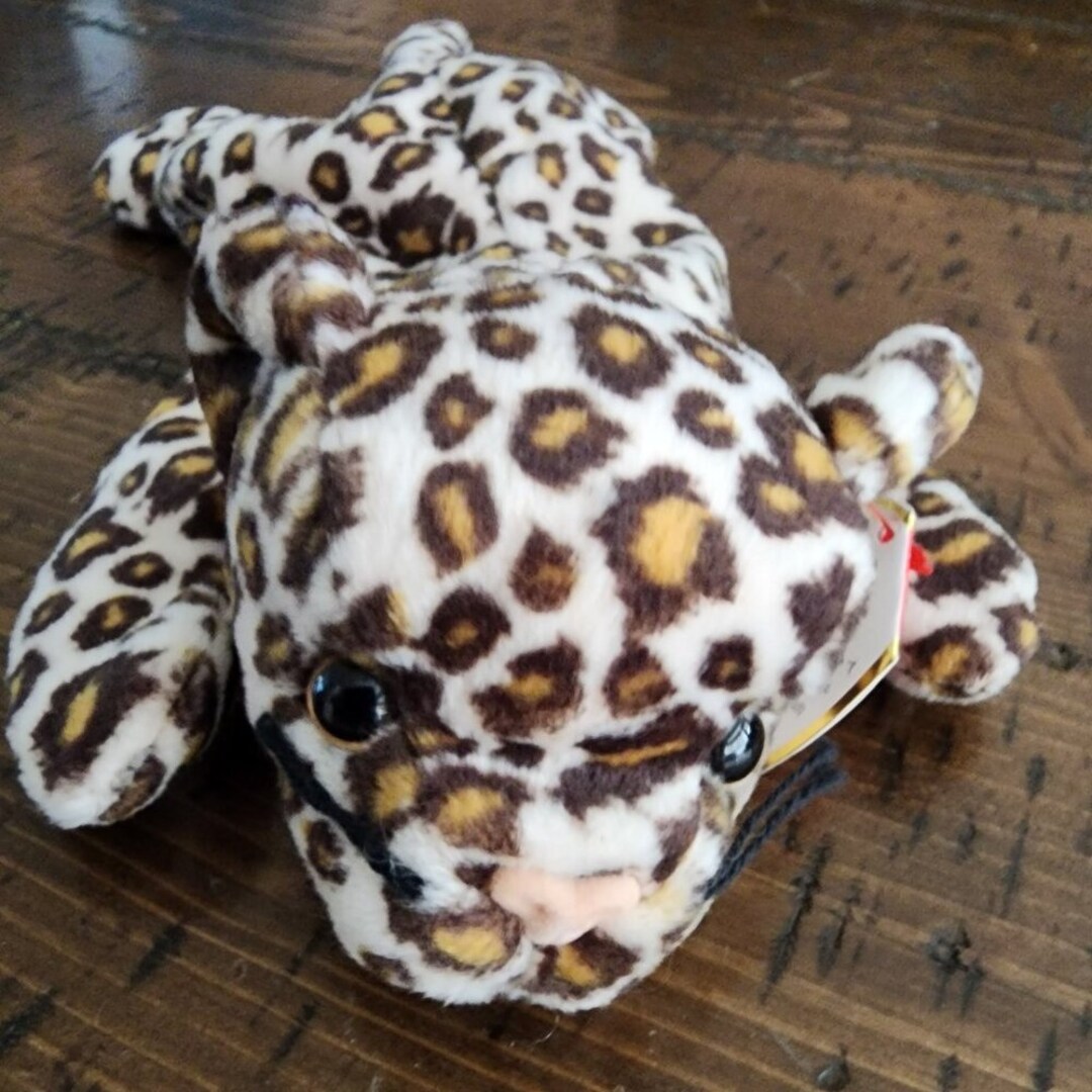 TY Beanie Baby "freckles" the Leopard With Both Swing and Tush Tags - Etsy