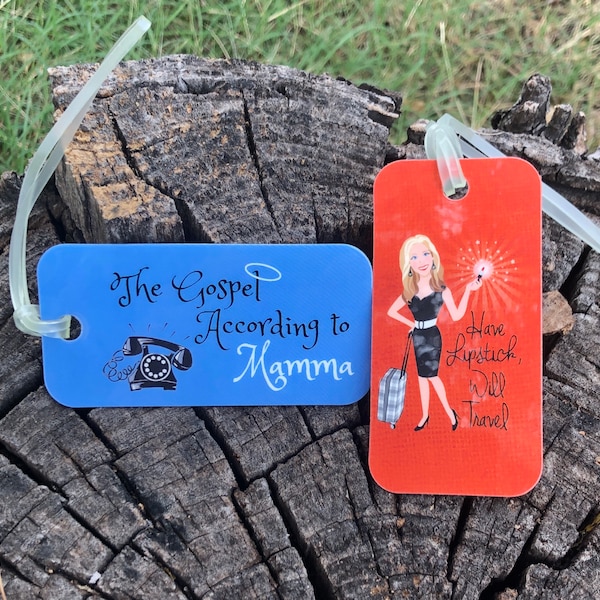 Funny Luggage Tags - Etsy