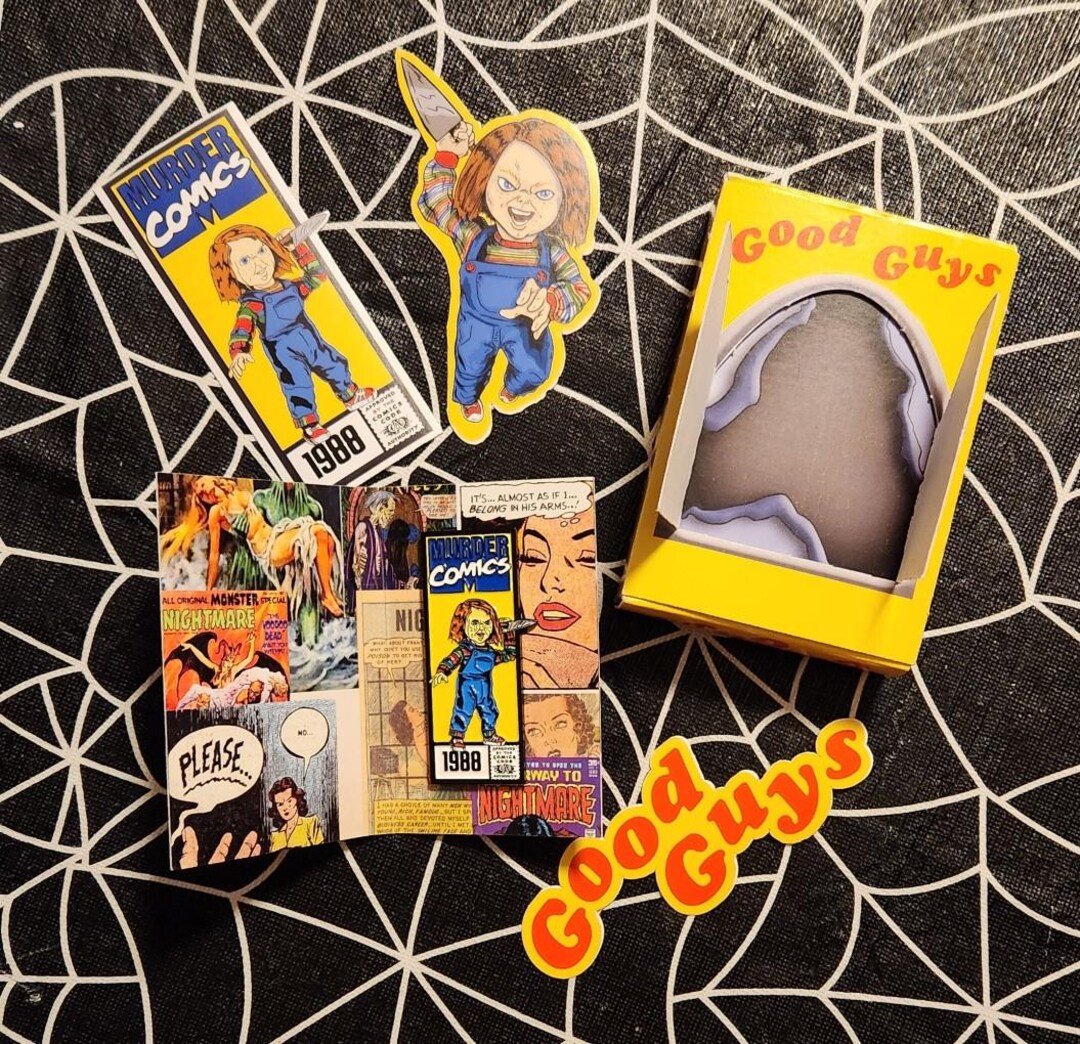 Chucky Childs Play Enamel Pin Boxset With 3 Stickers! - Etsy