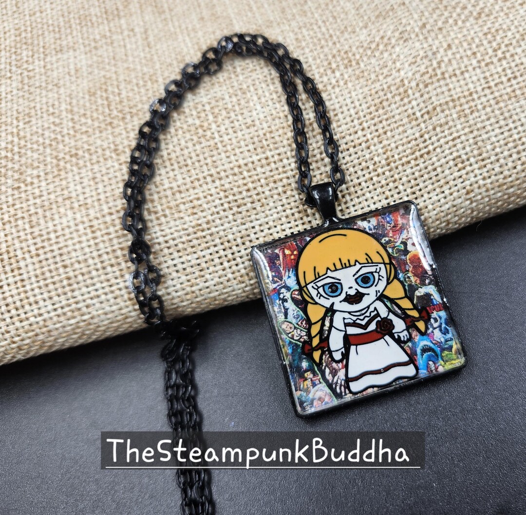 Annabelle Horror Movie Necklace: Handmade Horror Pendant - Etsy