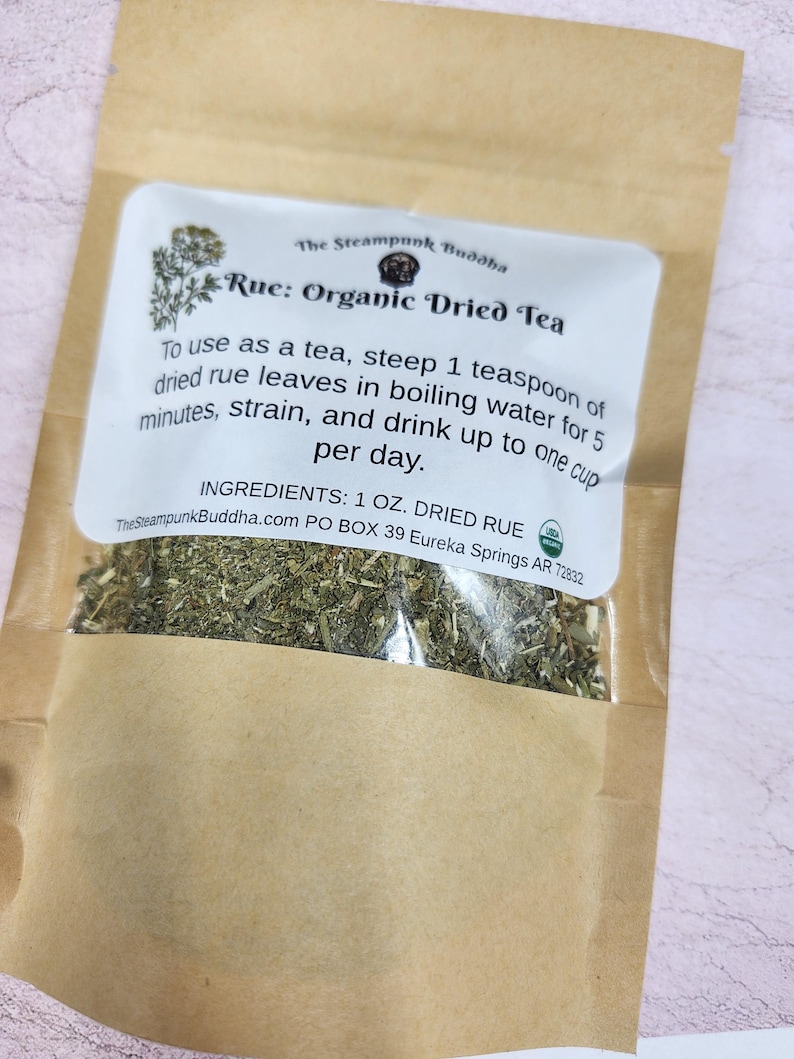 Rue (ruda), 1 Oz Organic Dried Herb - Etsy