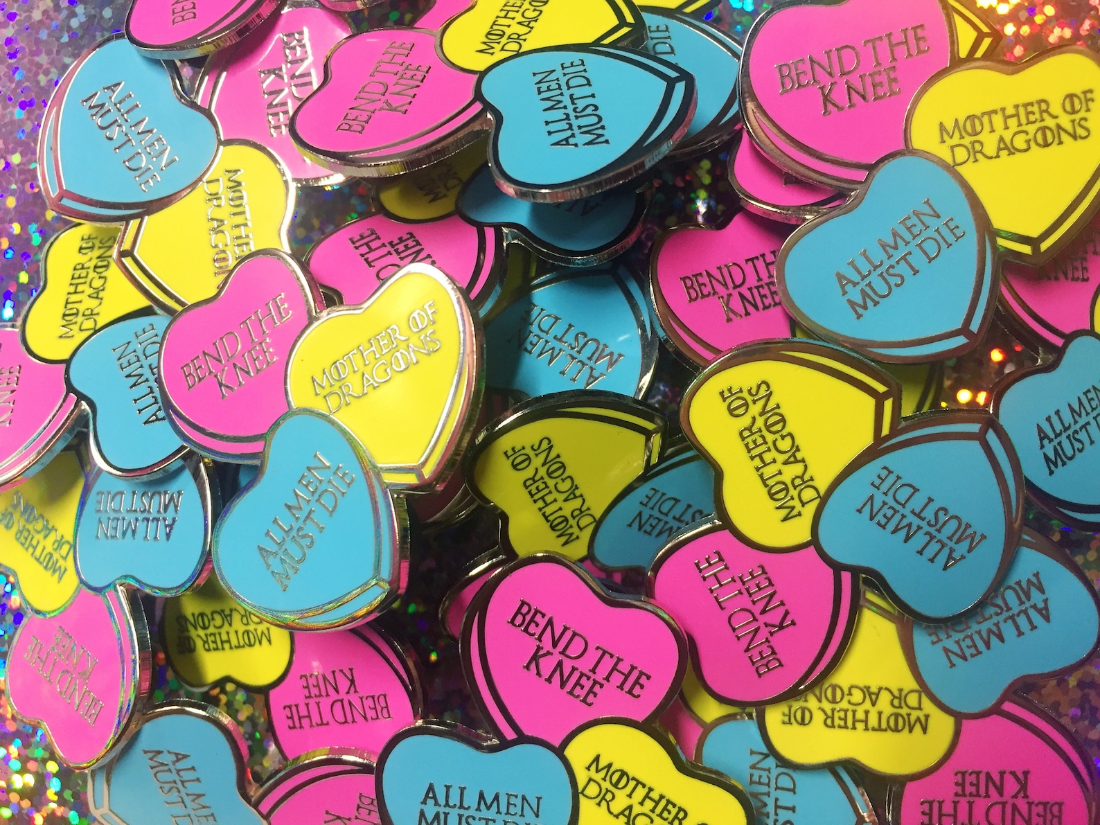 Game of Thrones Hearts Pin - Etsy