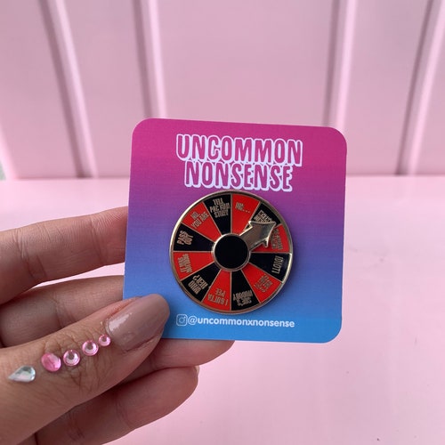 Scott Pilgrim Wheel Enamel Pin - Etsy