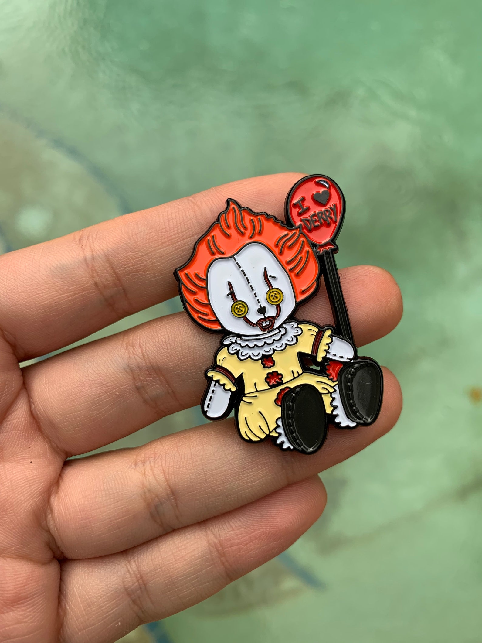 Pennywise Plush Enamel Pin It Movie - Etsy