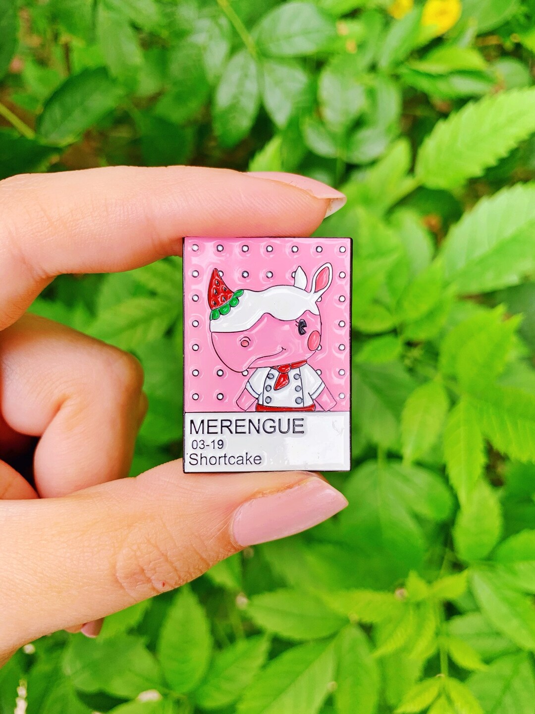 Pink Rhino Colortone Enamel Pin - Etsy