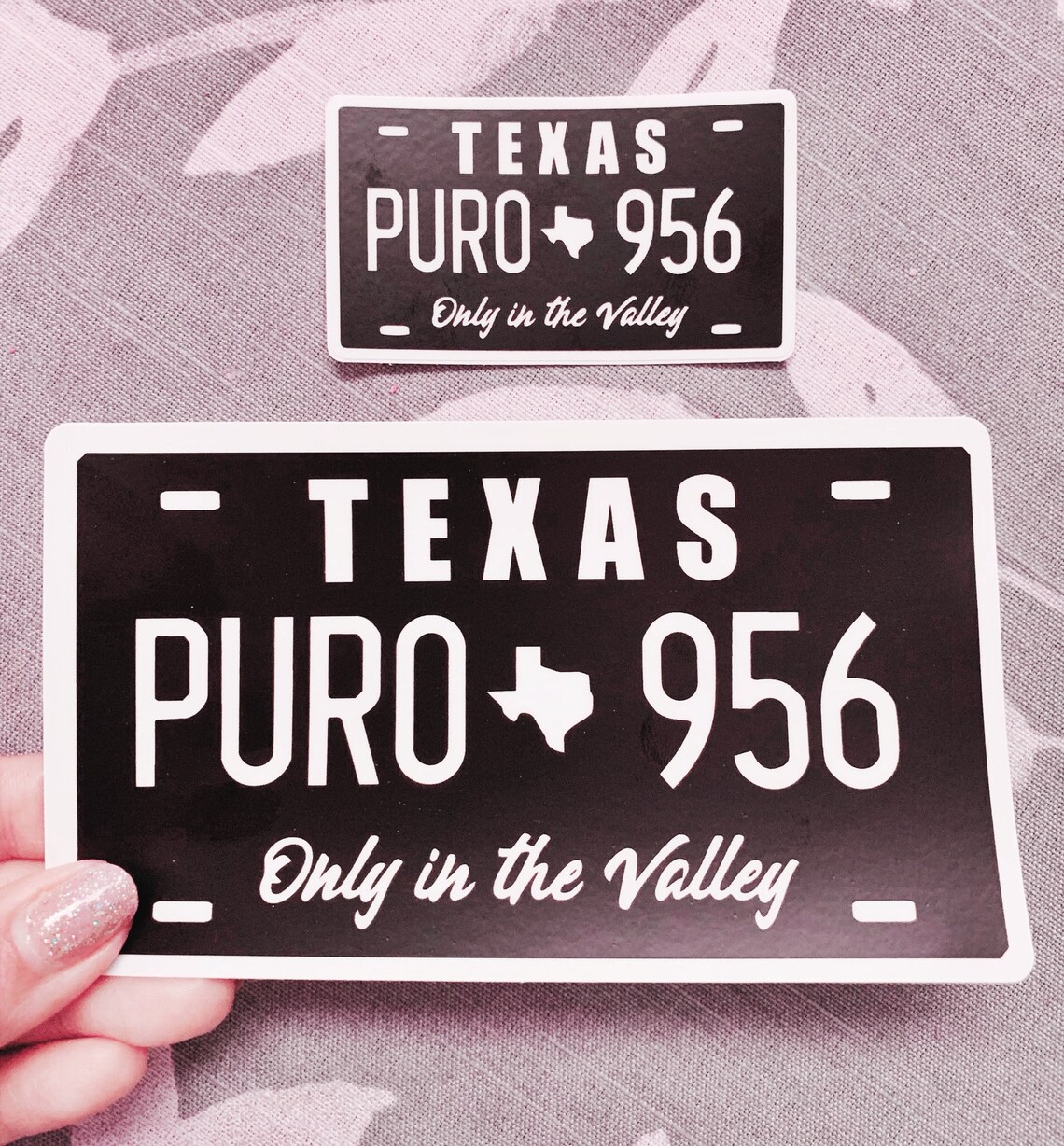 Puro 956 Texas License Plate 2 SIZES Vinyl Sticker | Etsy Puro 956 Texas License Plate 2 SIZES Vinyl Sticker | Etsy