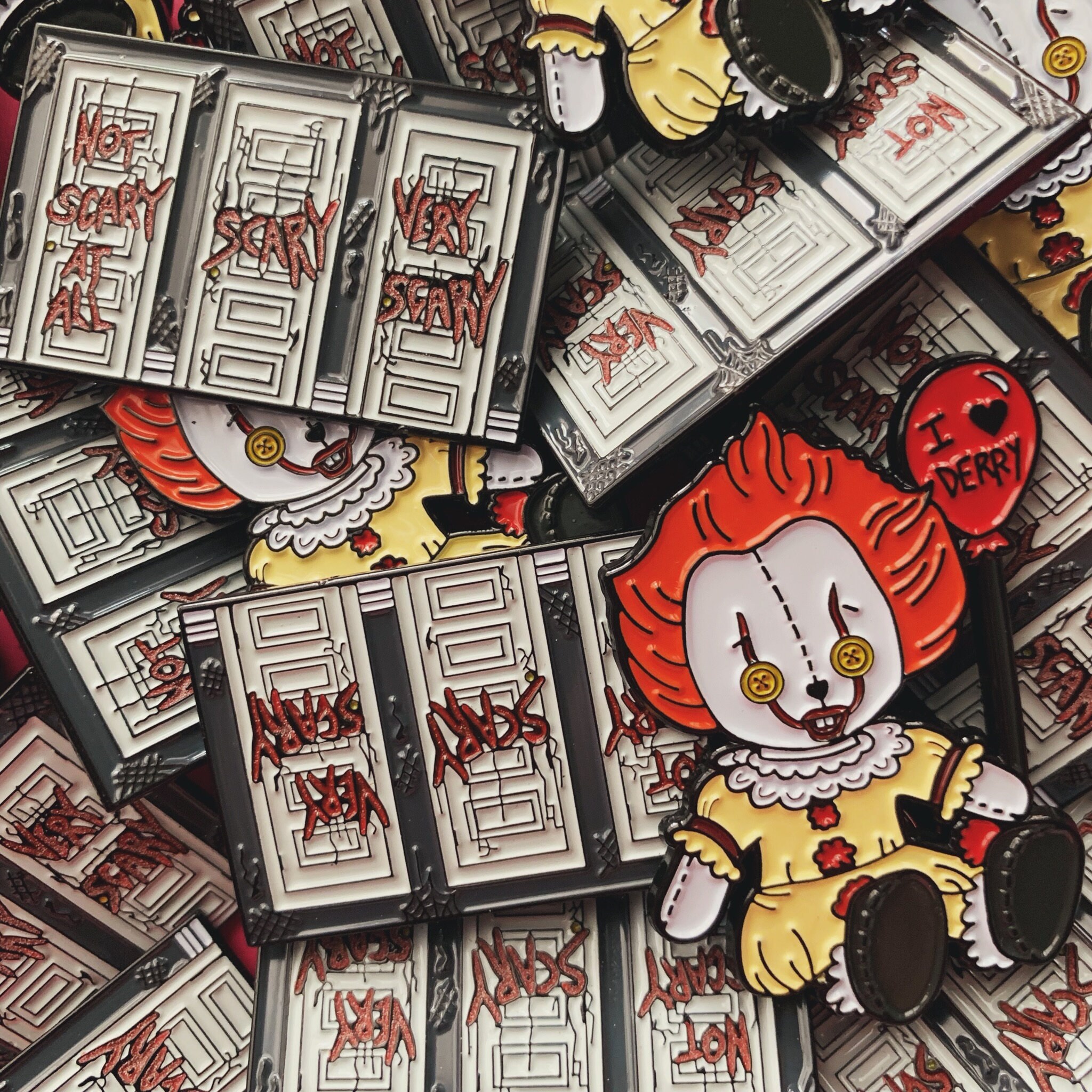 Pennywise Plush Enamel Pin It Movie | Etsy