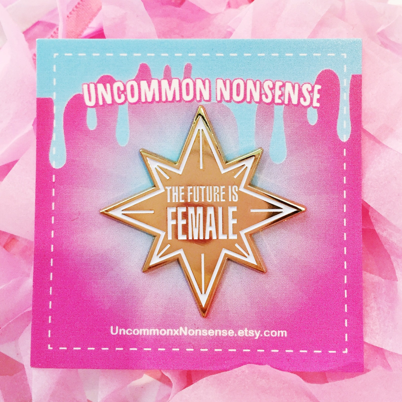 Captain Marvel Enamel Pin | Etsy