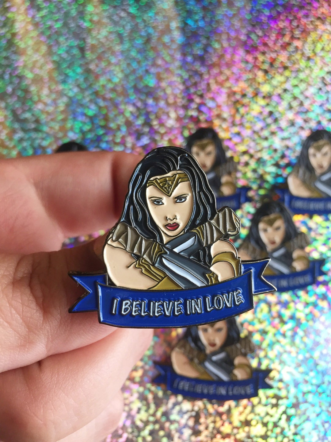 Wonder Woman Enamel Pin - Etsy