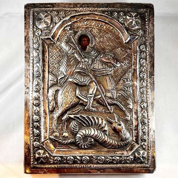 Antique Byzantine Orthodox Icon - Etsy