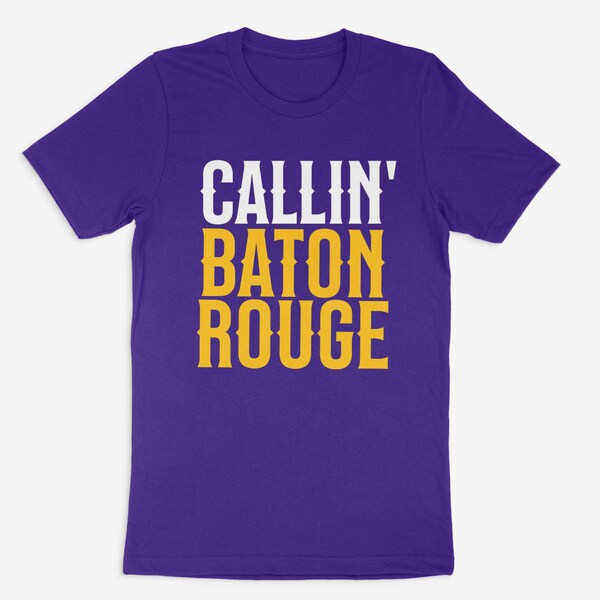 Calling Baton Rouge Svg - Etsy