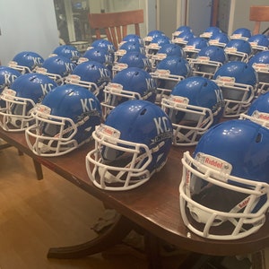 Custom Mini Football Helmets - Etsy