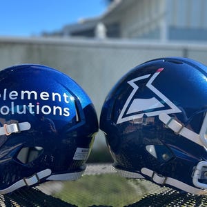 Custom Football Helmets Full Size - Etsy