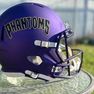 Custom Football Helmets Full Size - Etsy