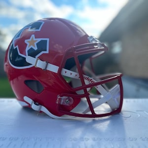 Custom Football Helmets Full Size - Etsy
