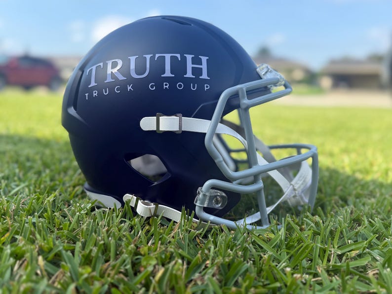 Custom Football Helmets Full Size - Etsy
