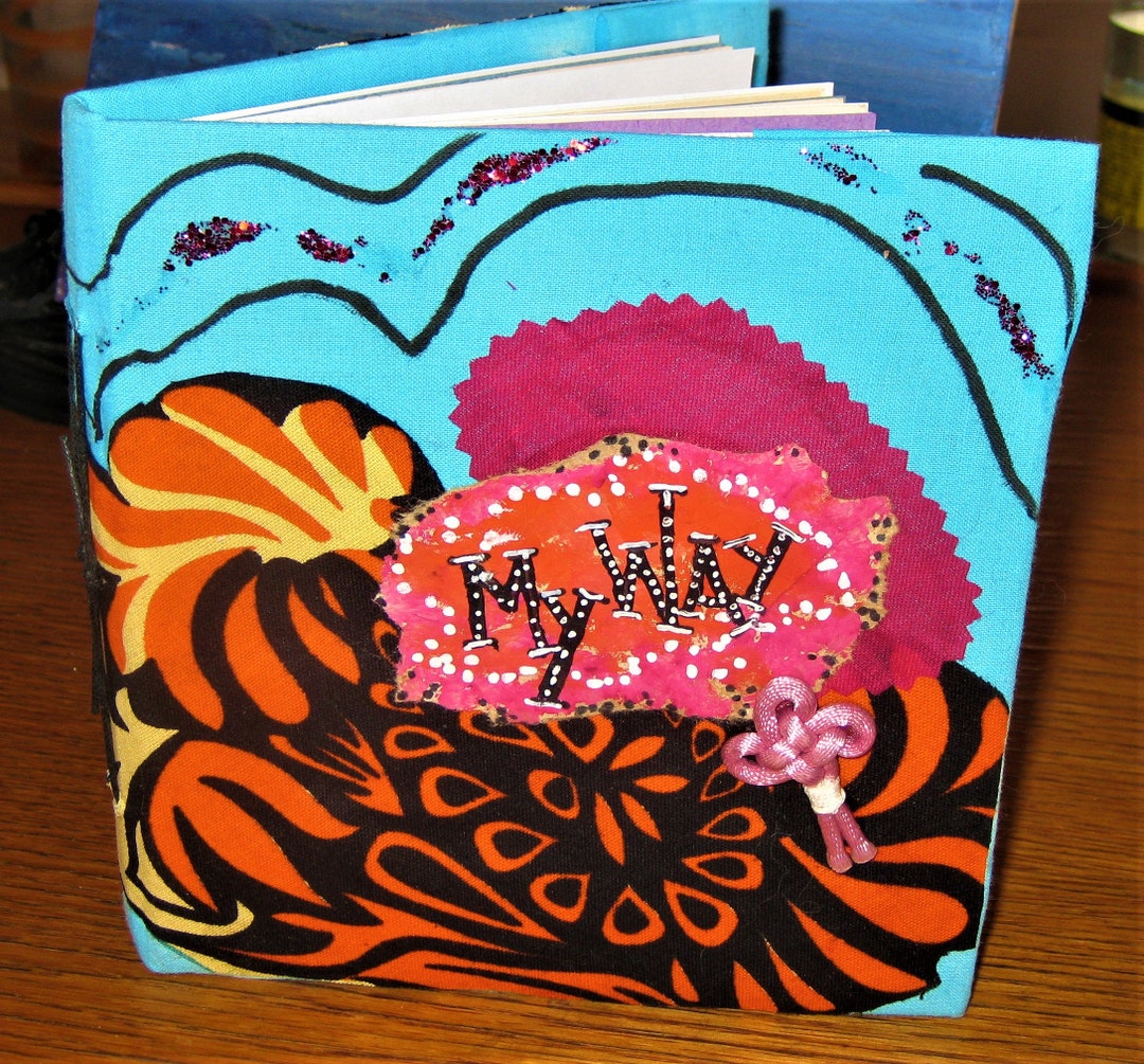 HAND MADE BOOK Hand Made Art Book Art Journal Blank Page - Etsy