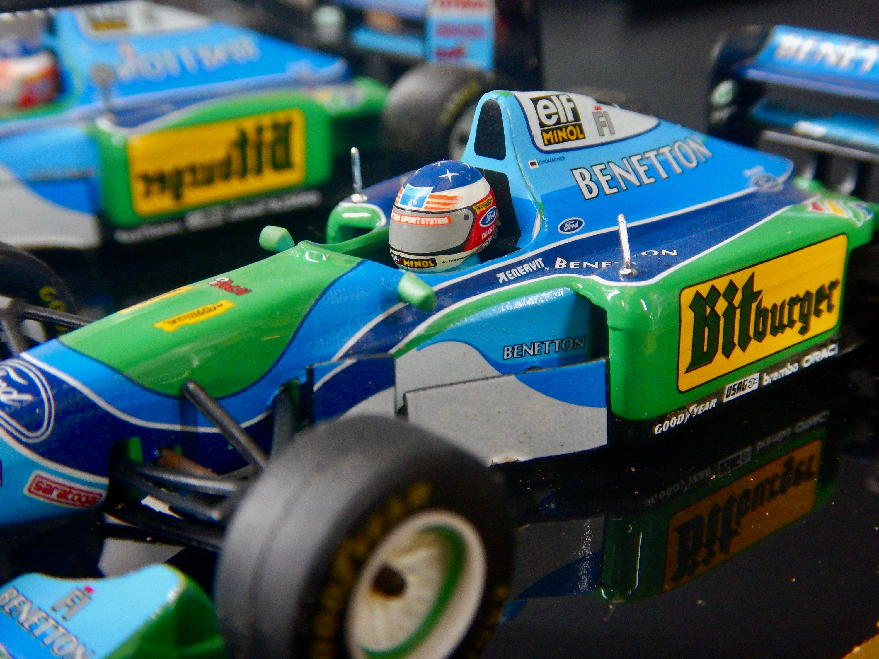 A Collection of 7 Vintage Formula One Cars Heritage F1 Cars - Etsy