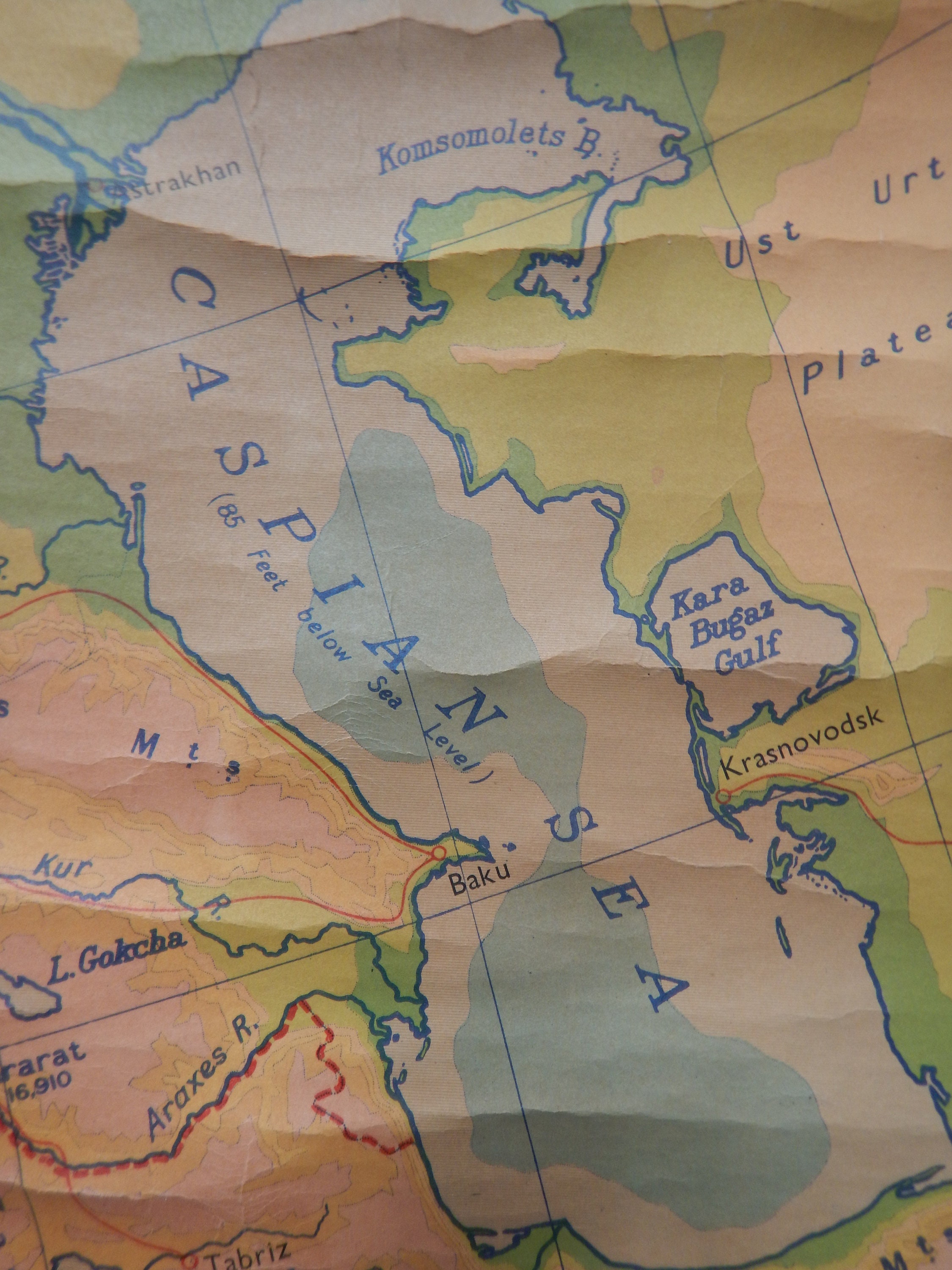 English 1955 Drop Down Map of Europe 1950s Teaching Aid or - Etsy