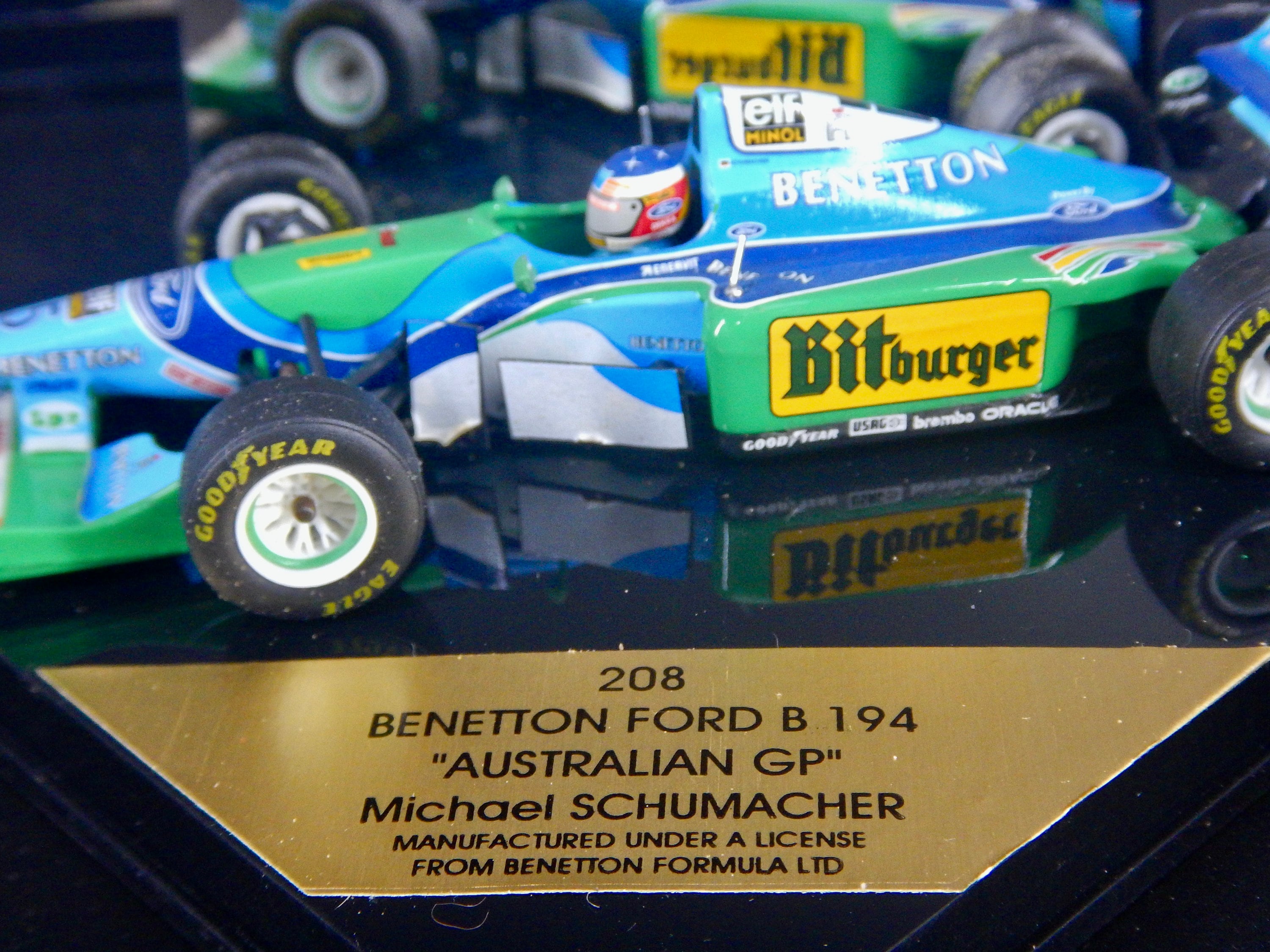 A Collection of 7 Vintage Formula One Cars Heritage F1 Cars - Etsy