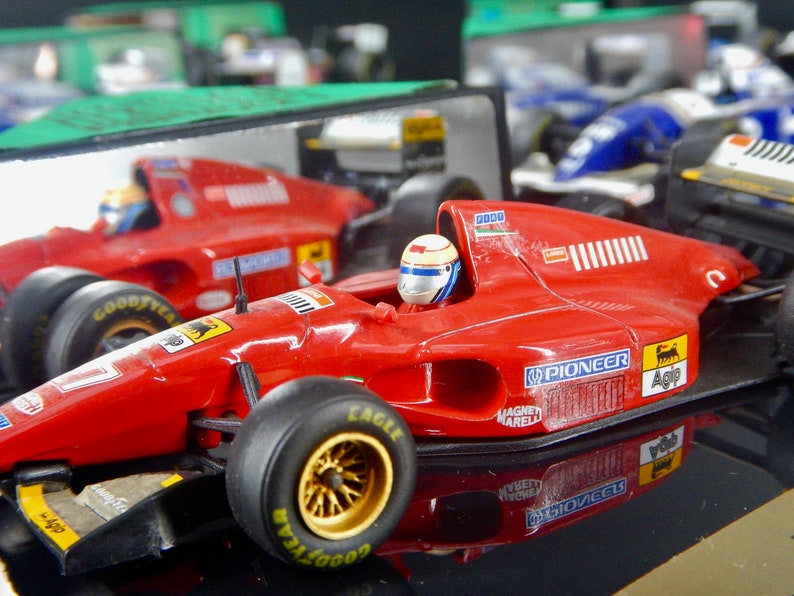 A Collection of 7 Vintage Formula One Cars Heritage F1 Cars - Etsy
