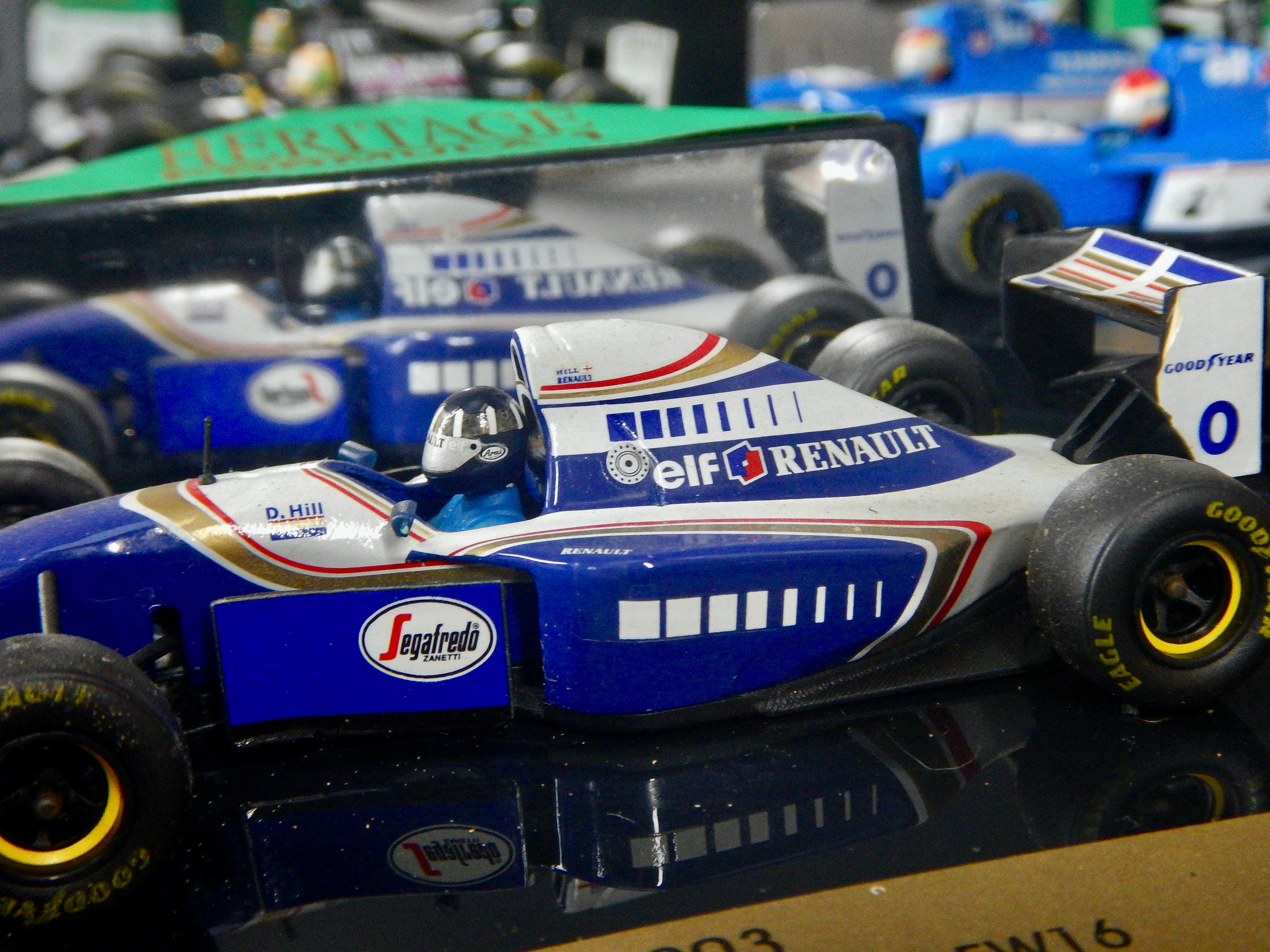 A Collection of 7 Vintage Formula One Cars Heritage F1 Cars - Etsy