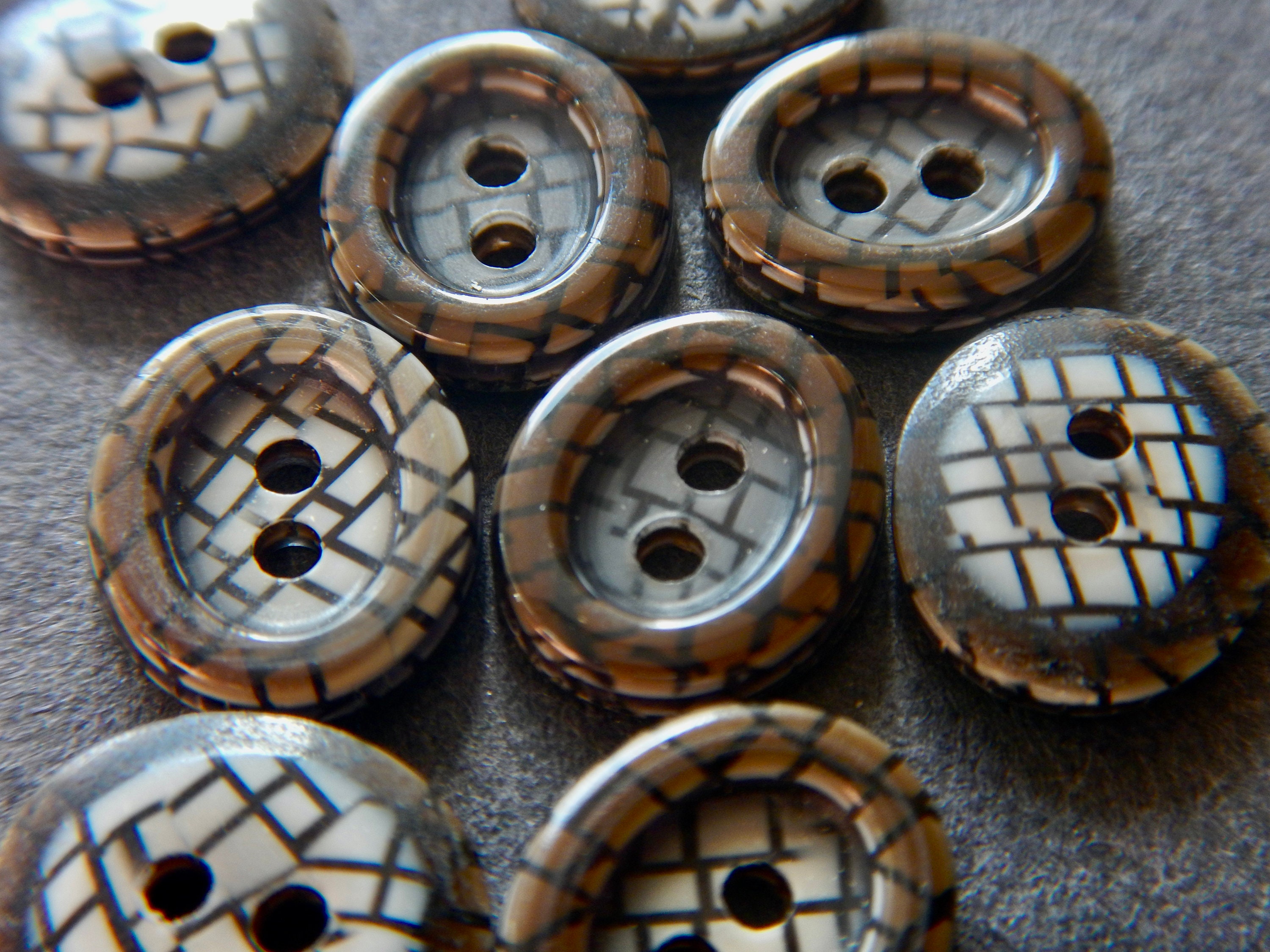 French Vintage Léa Stein Buttons Very Rare Find - Lea Stein Buttons in ...