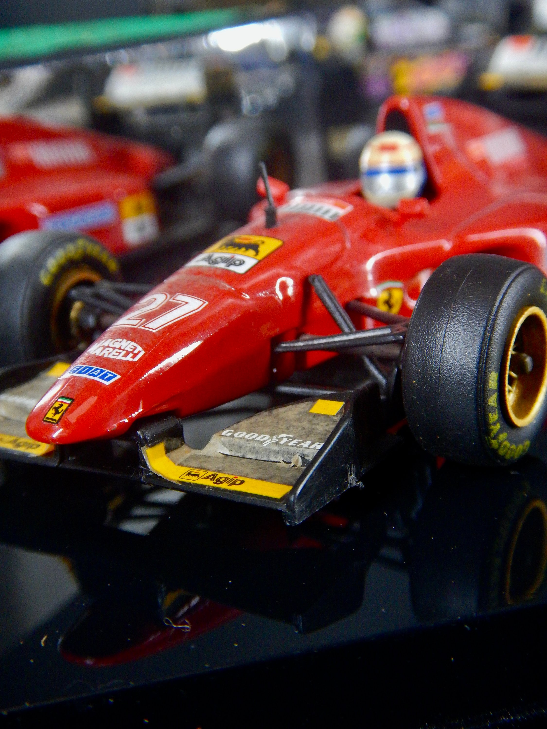 A Collection of 7 Vintage Formula One Cars Heritage F1 Cars - Etsy