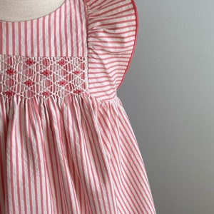 Classic “cryllis Paris” Girl’s Smocked and Embroidered Sundress - Etsy