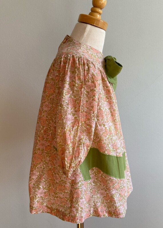 Vintage 70’s Girl’s Smock with Dachshund Applique - Gem