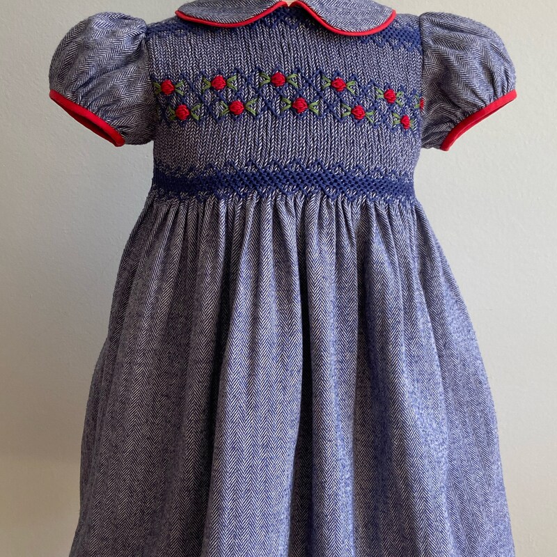 Girl Smocked Dress - Etsy