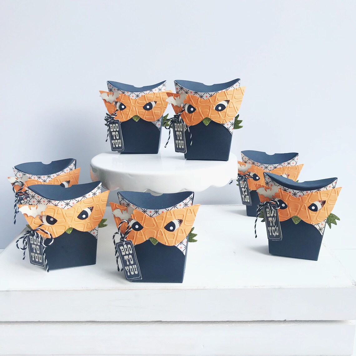 Halloween Classroom Party Favor Boxes Halloween Candy Box - Etsy