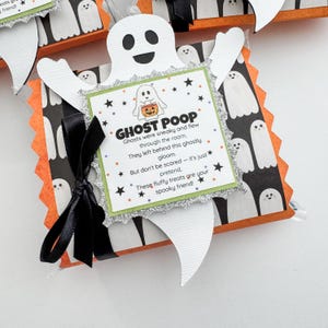 Ghost Poop Halloween Favor, Marshmallow Treat, Funny Kids Gift - Etsy