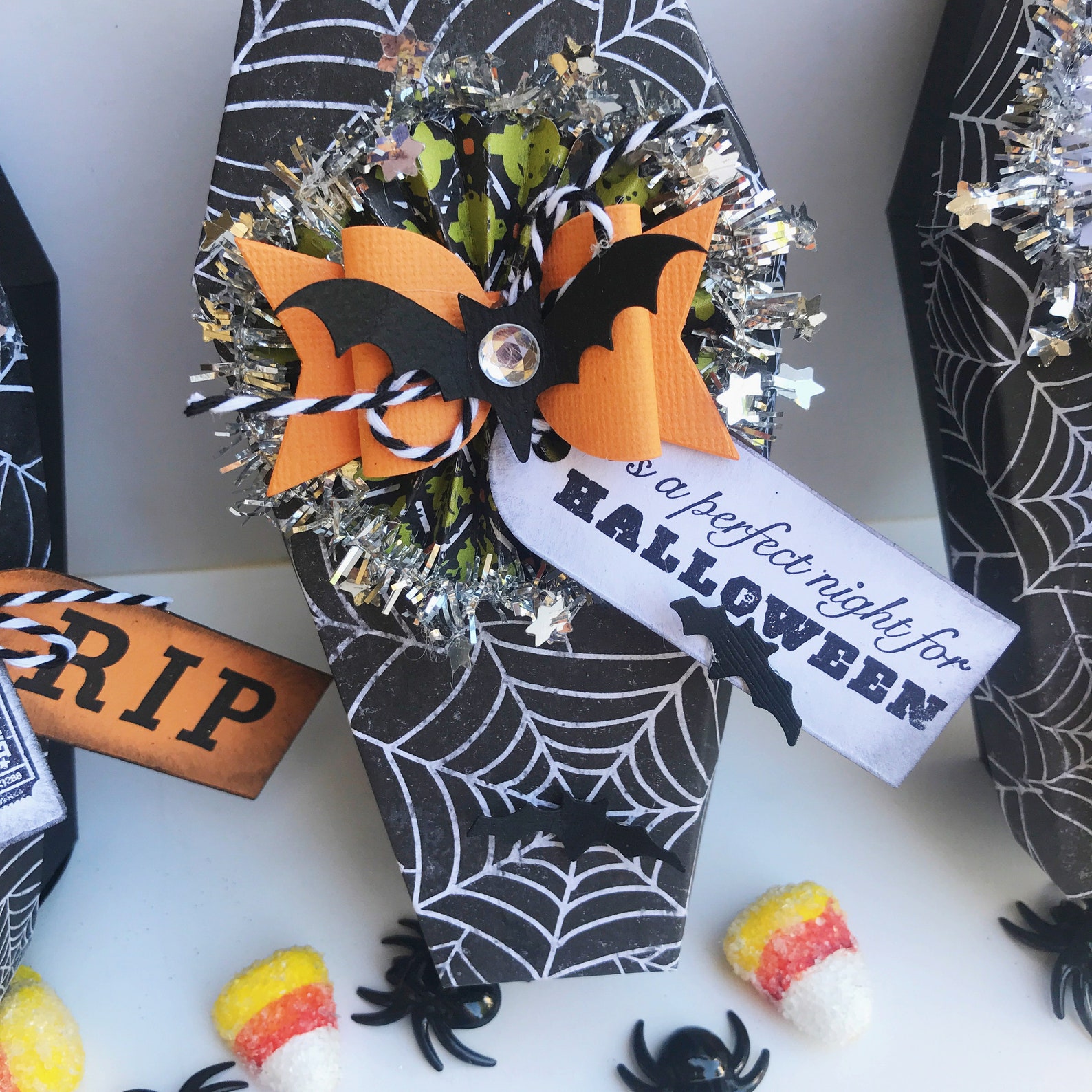 Halloween Treat Box Set Coffin Candy Boxes - Etsy