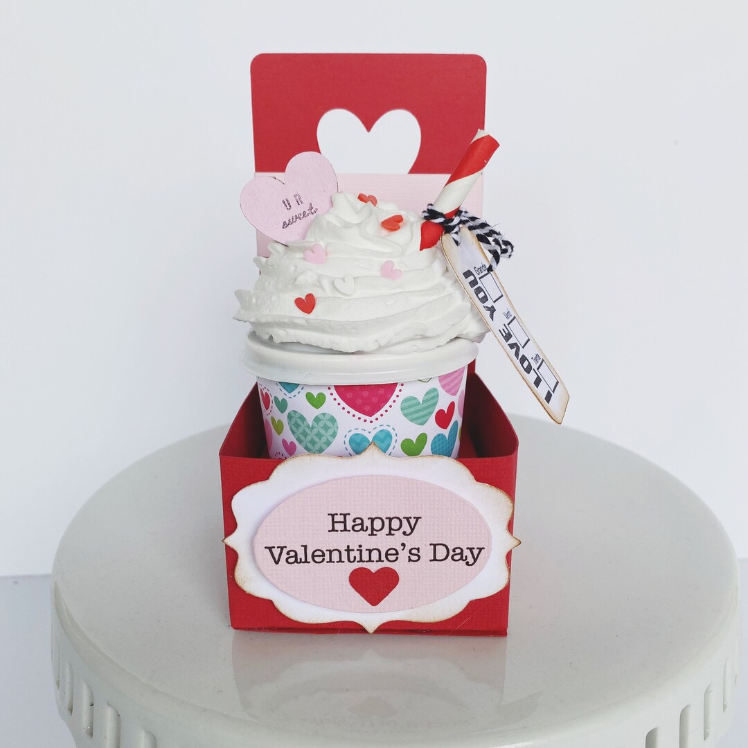 Valentine Coffee Gift Card Holder, Coffee Gift Card Holder for Teacher ...