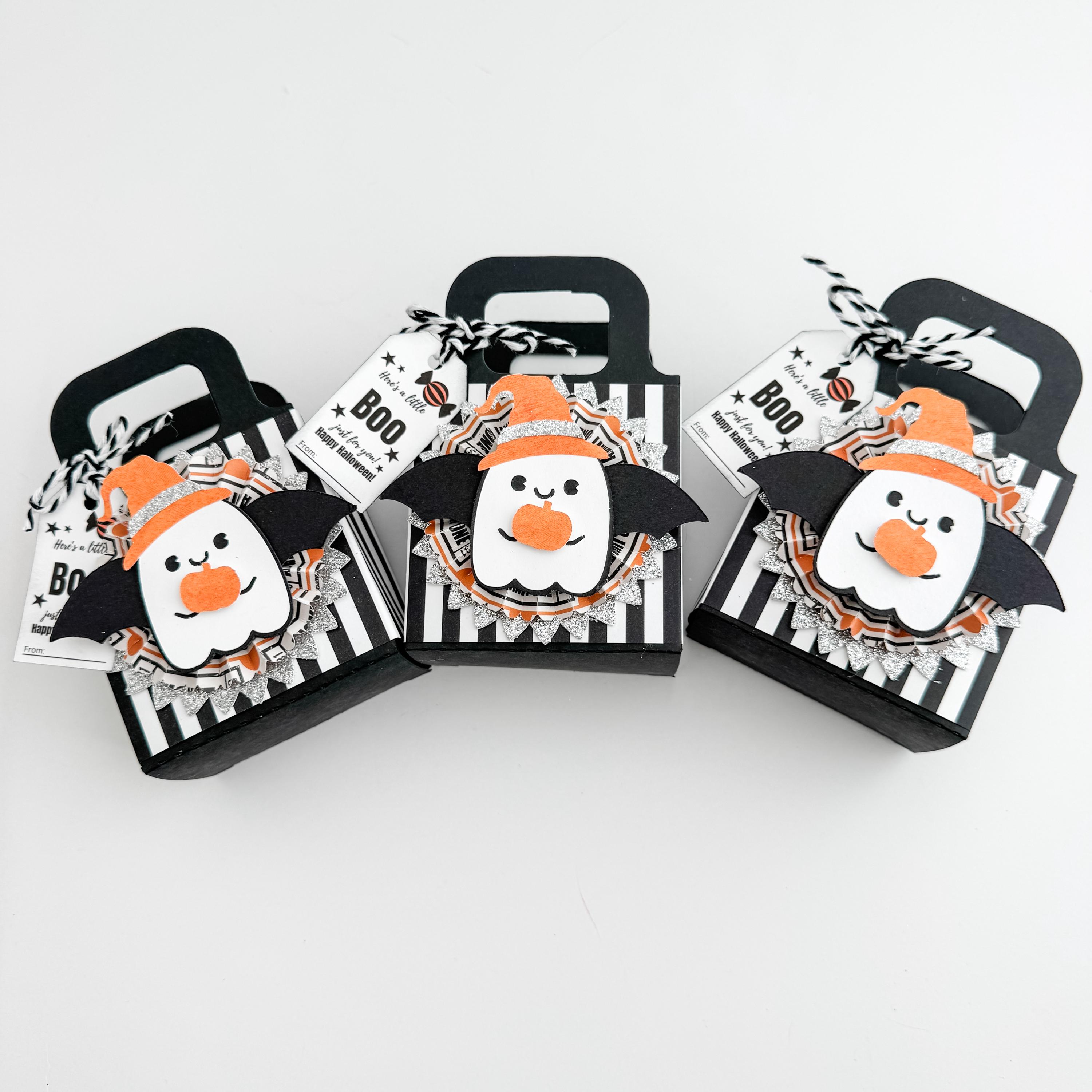 Halloween Ghost Favor Boxes: Handmade Treat Containers, Set of 6 - Etsy
