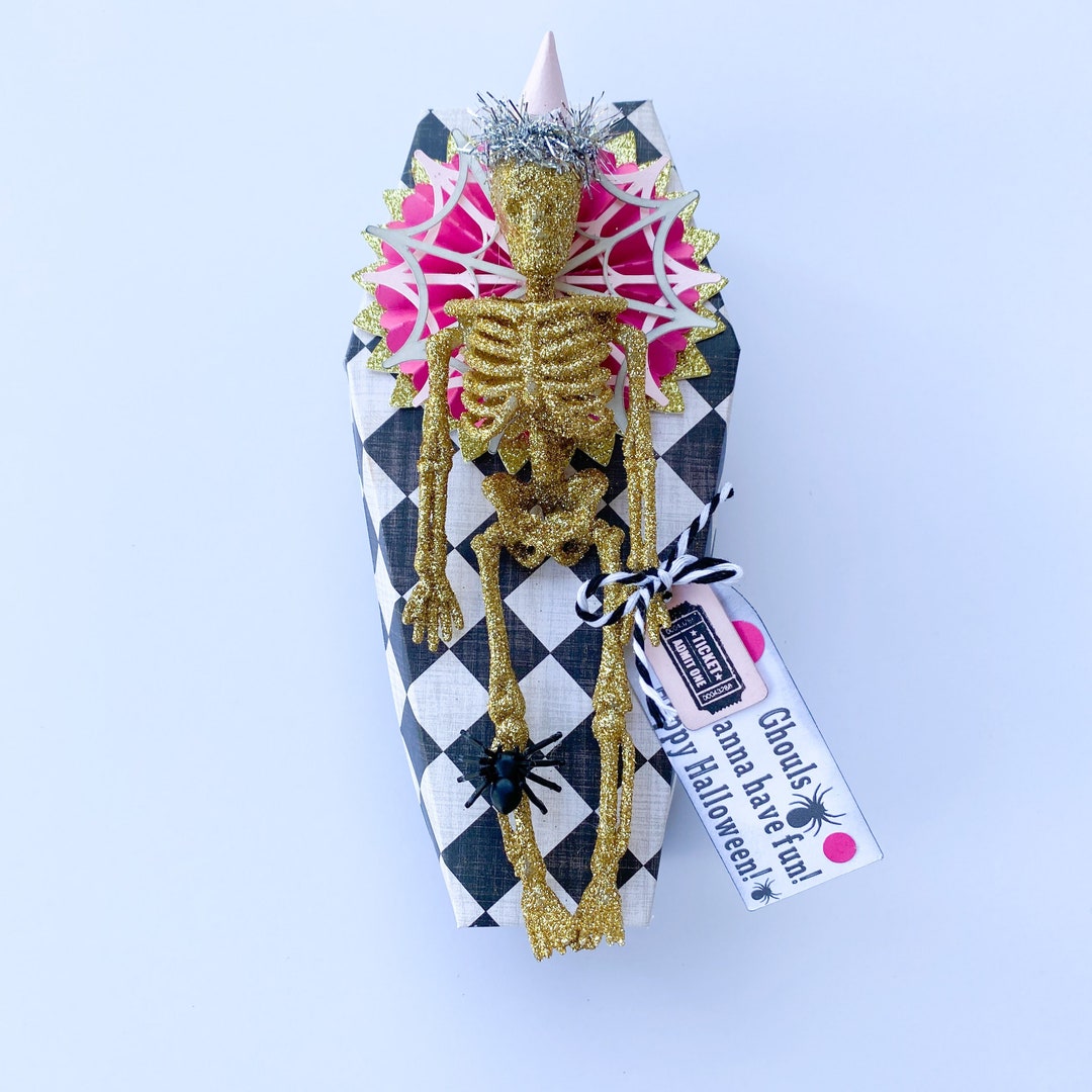 Halloween Coffin Favor Boxes, Halloween Treat Boxes, Halloween Gift ...