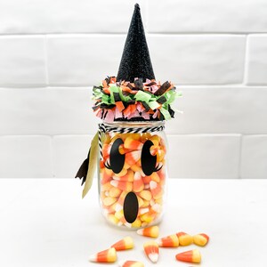 Ghost Halloween Candy Jar, Halloween Candy Party Favor, Halloween ...