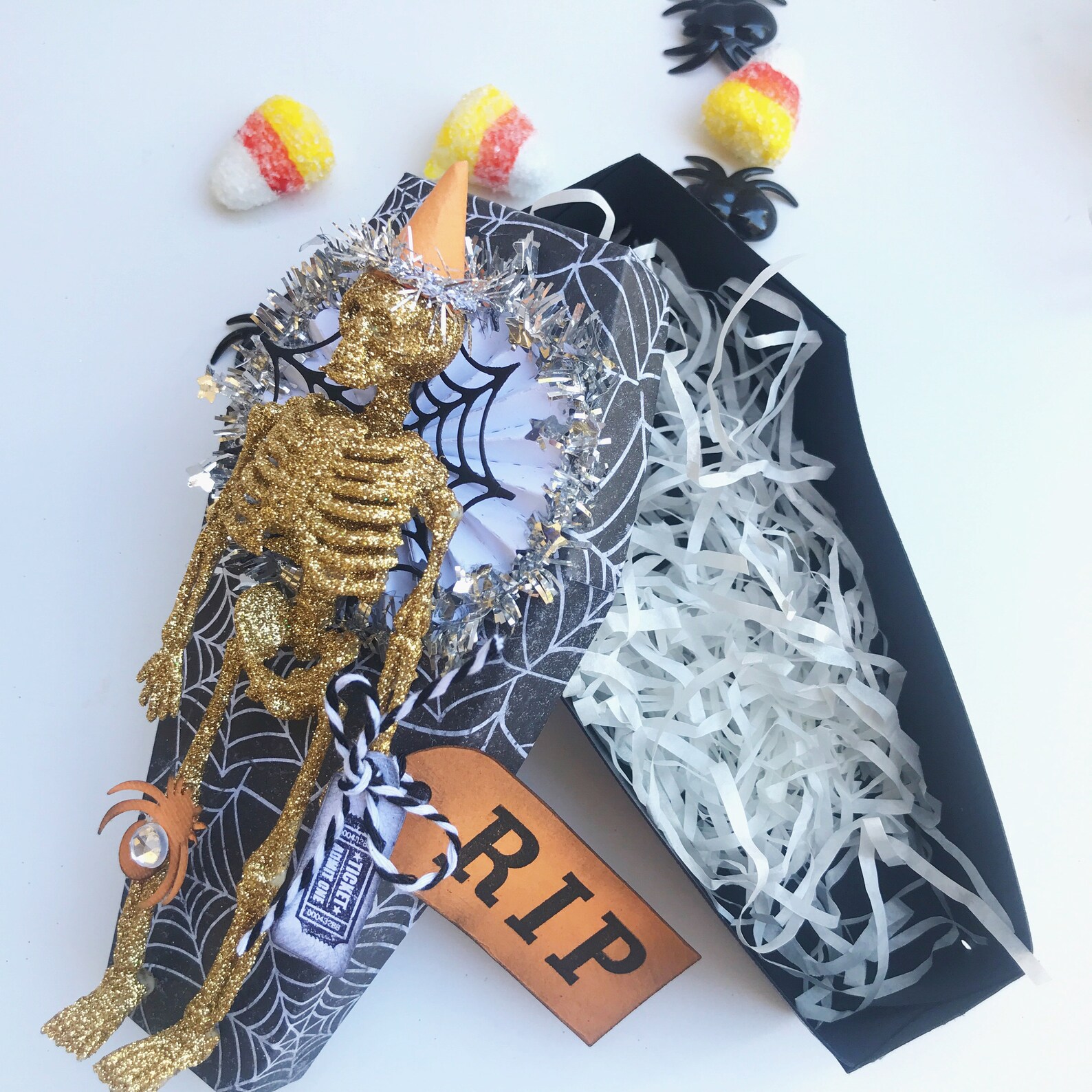 Halloween Treat Box Set Coffin Candy Boxes - Etsy