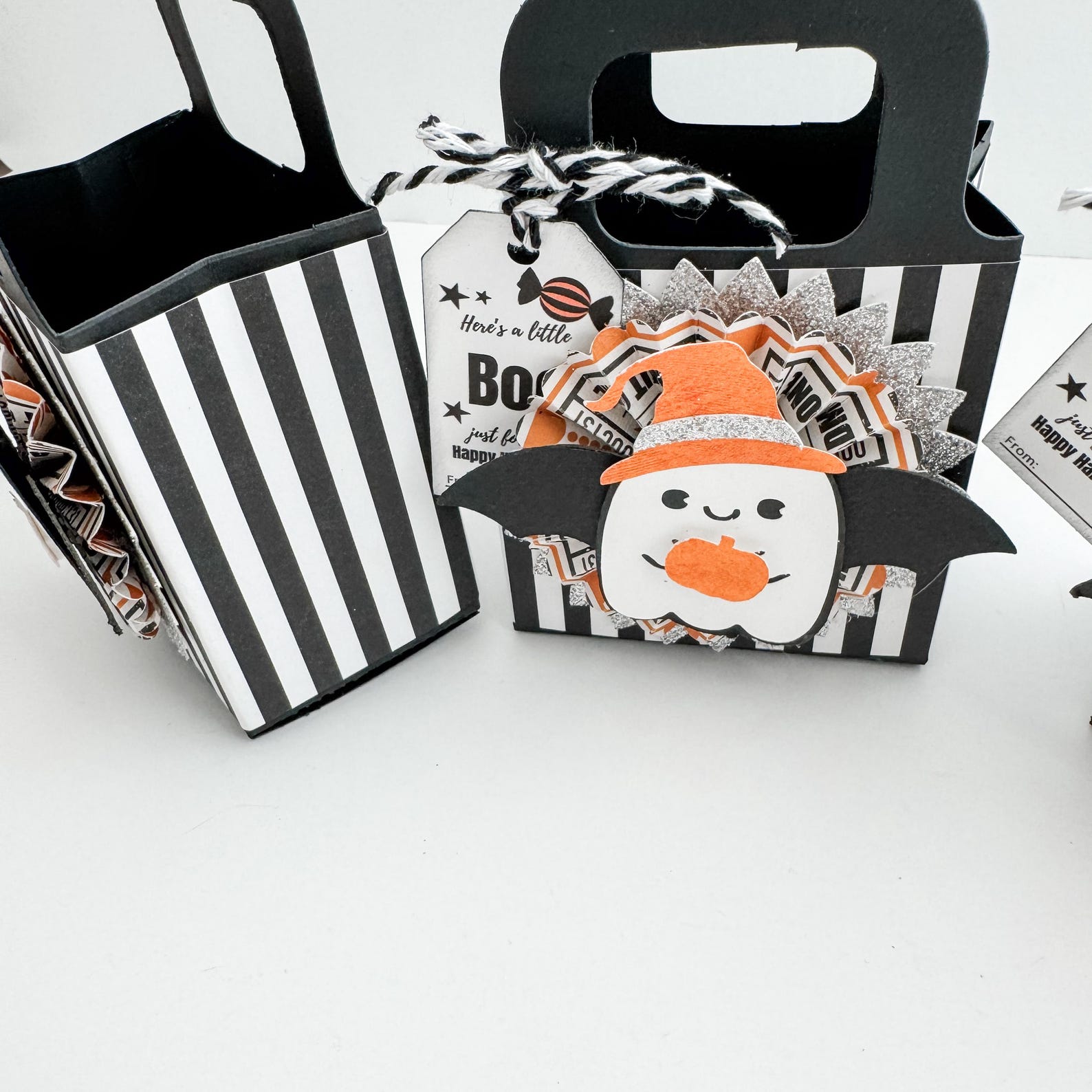 Halloween Ghost Favor Boxes: Handmade Treat Containers, Set of 6 - Etsy