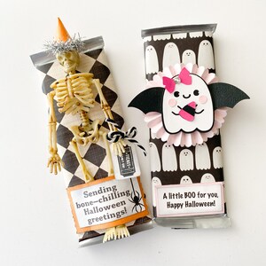 Halloween Candy Bar Party Favors, Classroom Party Favors, Candy Bar ...