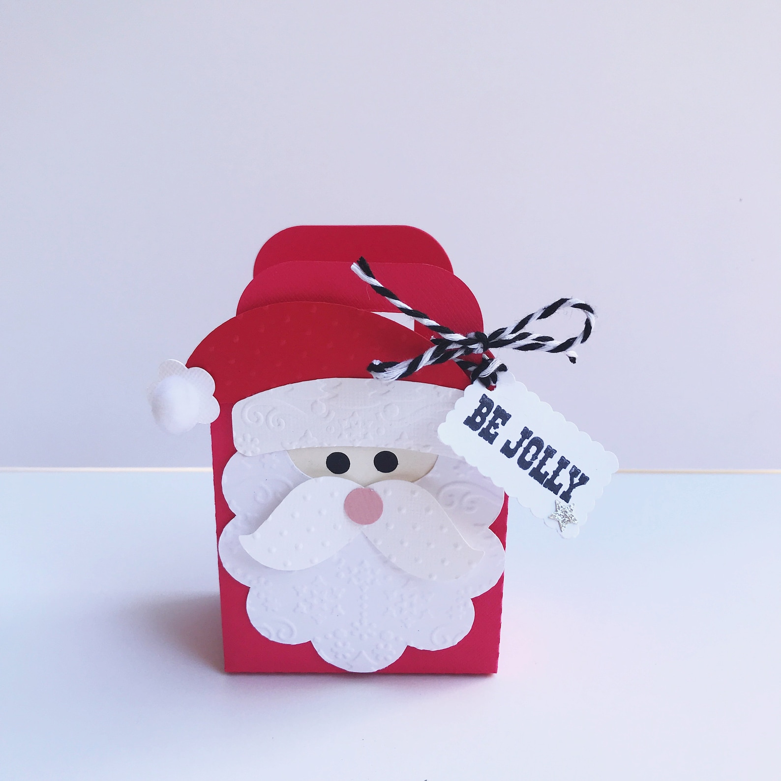 Christmas Party Favor Boxes Set of 6 Christmas Treat Bag - Etsy