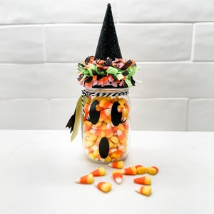 Ghost Halloween Candy Jar, Halloween Candy Party Favor, Halloween ...