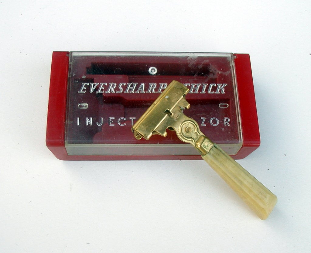 Vintage 1940s Eversharp Schick Injector Razor With Art Deco Bakelite ...