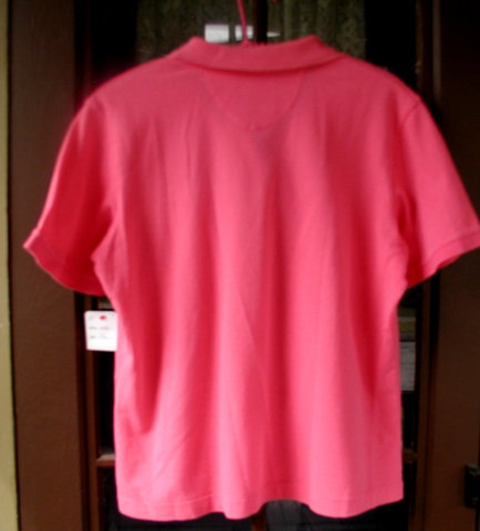 Vintage Coral Pink Golf Shirt Women's XL Performance - Etsy